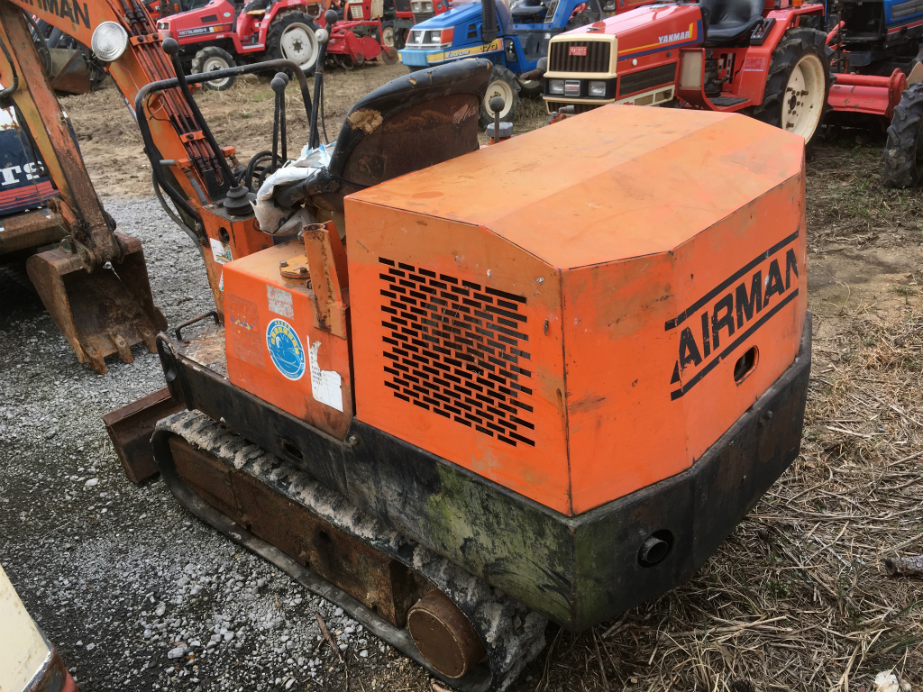 MINI EXCAVATOR/ AIRMAN/ HM10S/ 2241h – Used Farm Tractor.com