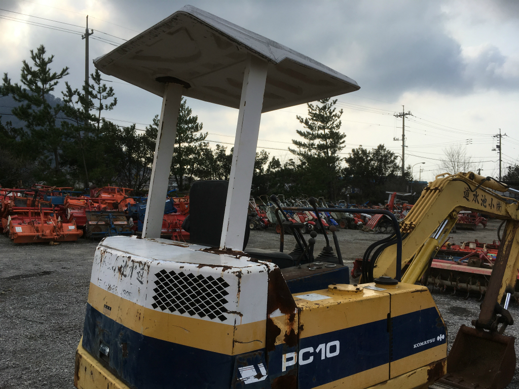 MINI EXCAVATOR/ KOMATSU/ PC10-6/ 20795/ 3163h – Used Farm Tractor.com