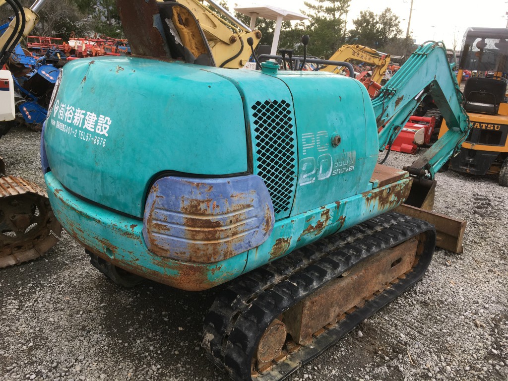 POWER SHOVEL/ KOMATSU/ PC20-7/ 35678/ 5106h – Used Farm Tractor.com