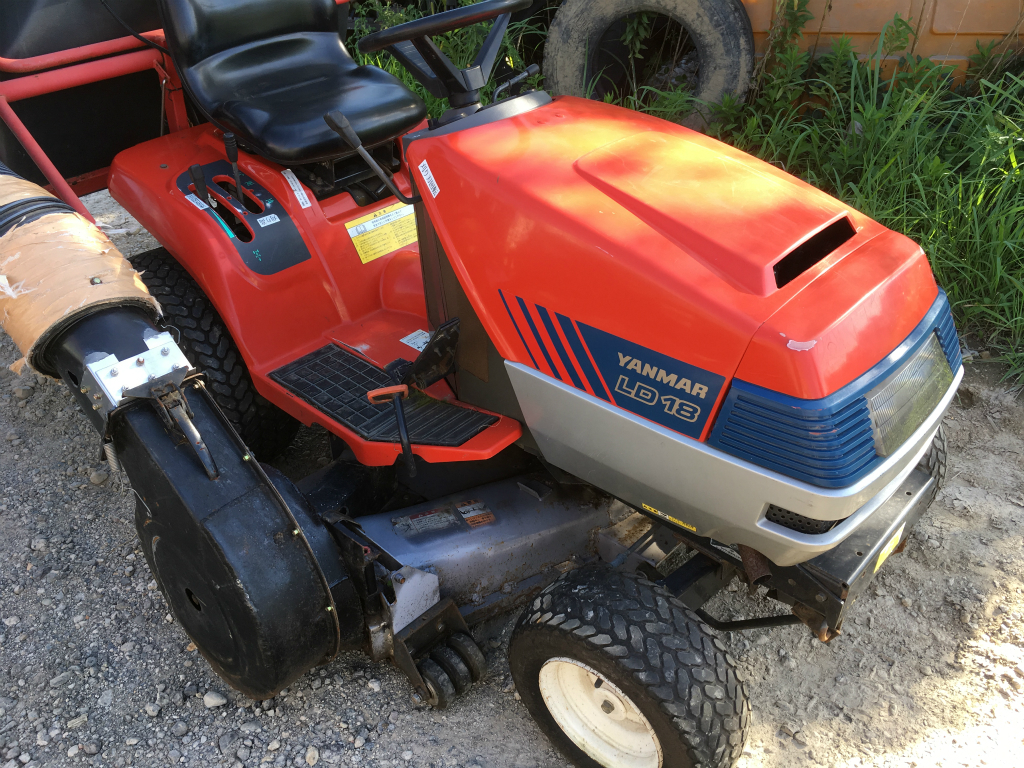LAWN MOWER TRACTOR/ YANMAR/ LD18/ 810355/ 931h – Used Farm Tractor.com